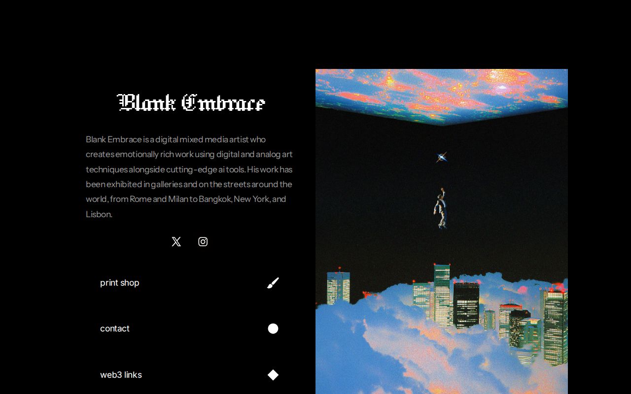 Blank Embrace